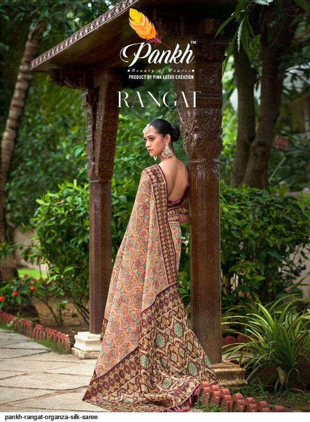 PANKH RANGAT ORGANZA SILK SAREE