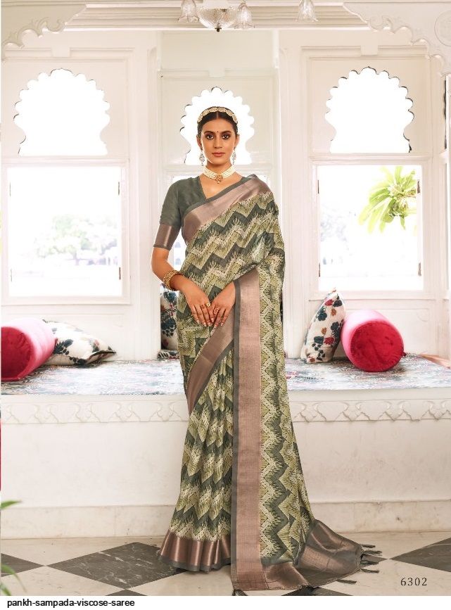 PANKH SAMPADA VISCOSE SAREE