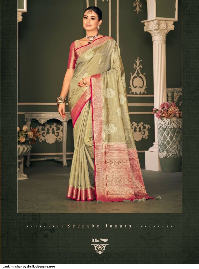 PANKH TRISHA ROYAL SILK DESIGN SAREE