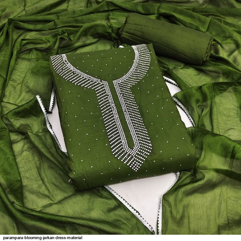 Parampara Blooming jarkan DRESS MATERIAL