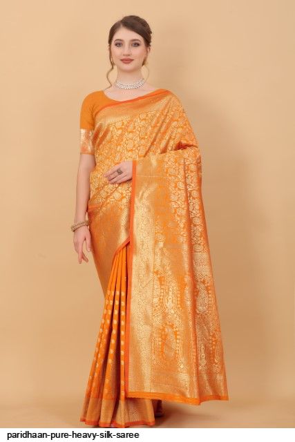 PARIDHAAN PURE HEAVY SILK SAREE