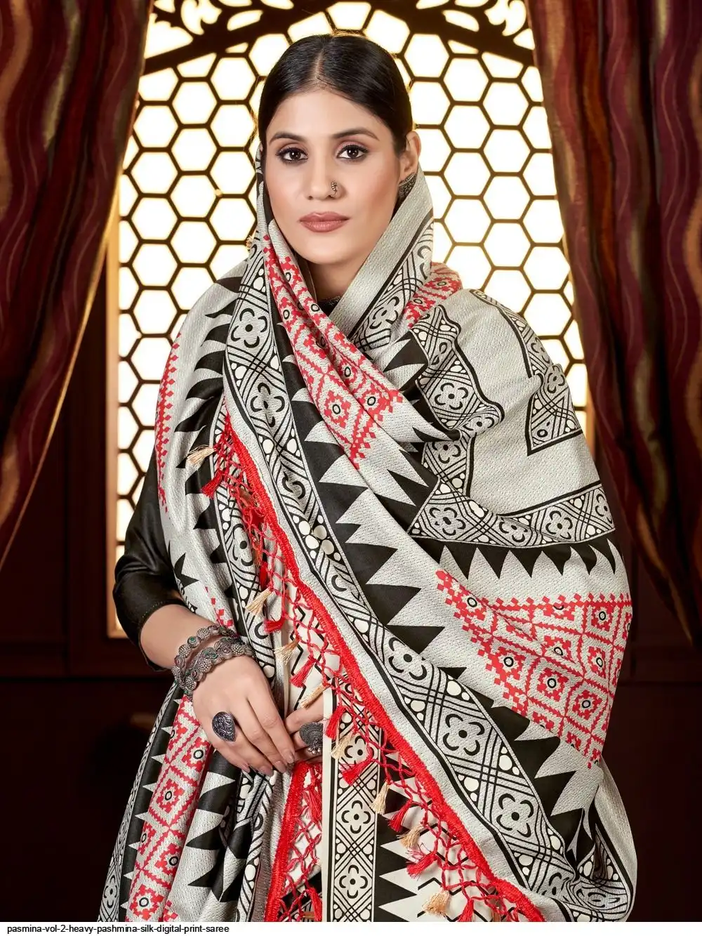 PASMINA Vol-2 Pashmina Silk Saree | Digital Print B2B