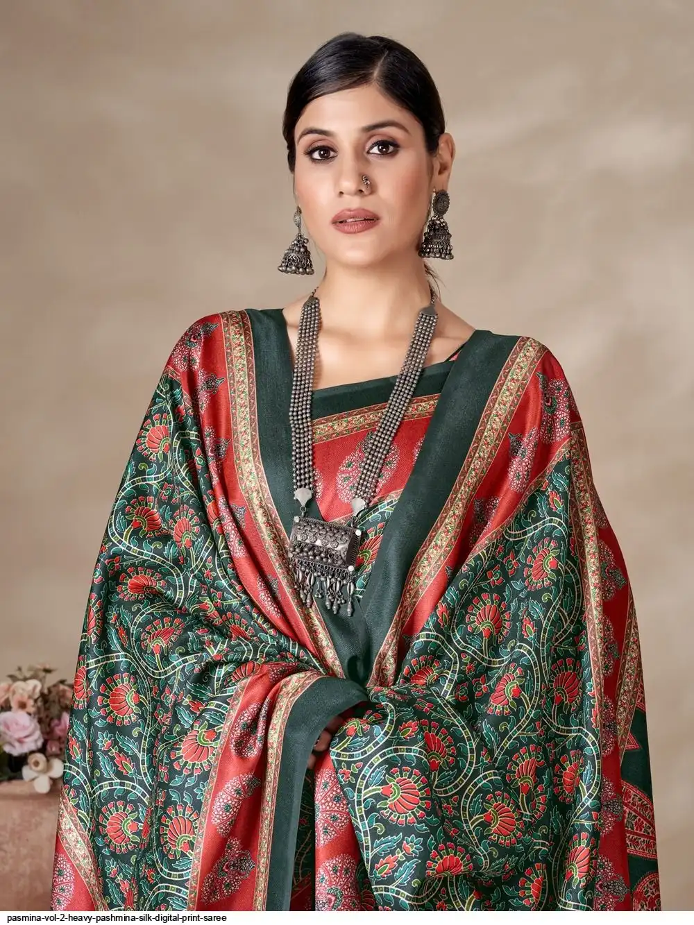 PASMINA Vol-2 Pashmina Silk Saree | Digital Print B2B