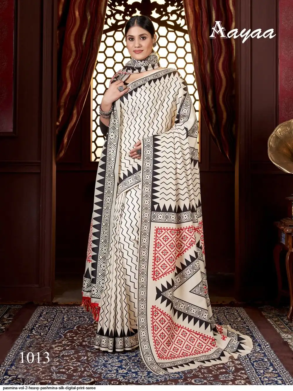 PASMINA Vol-2 Pashmina Silk Saree | Digital Print B2B