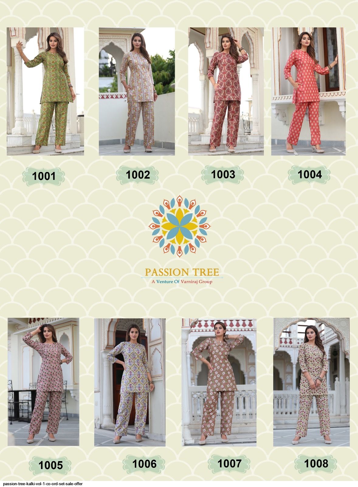 Passion Tree KALKI VOL 1 CO ORD SET sale offer