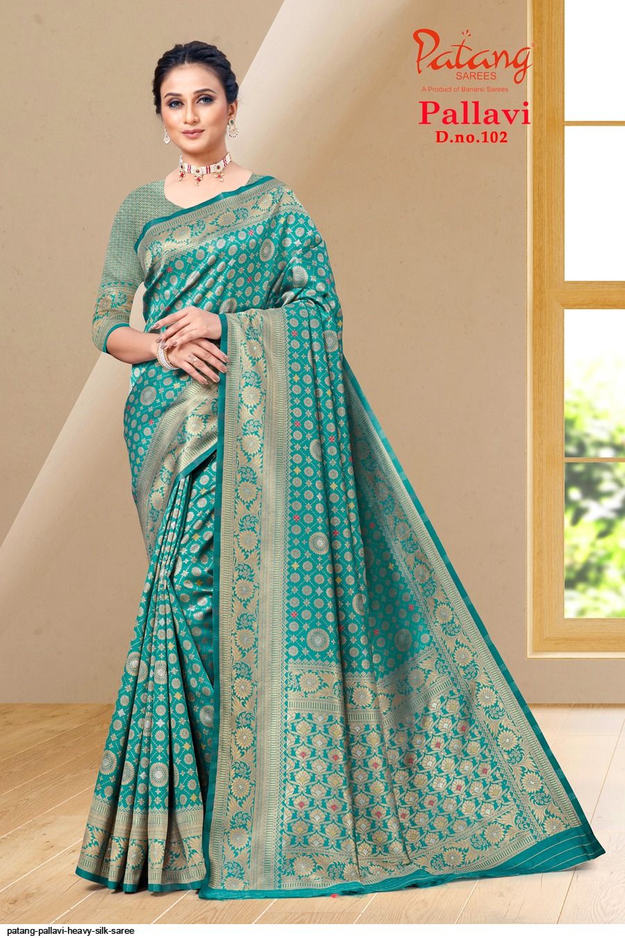 PATANG PALLAVI HEAVY SILK SAREE