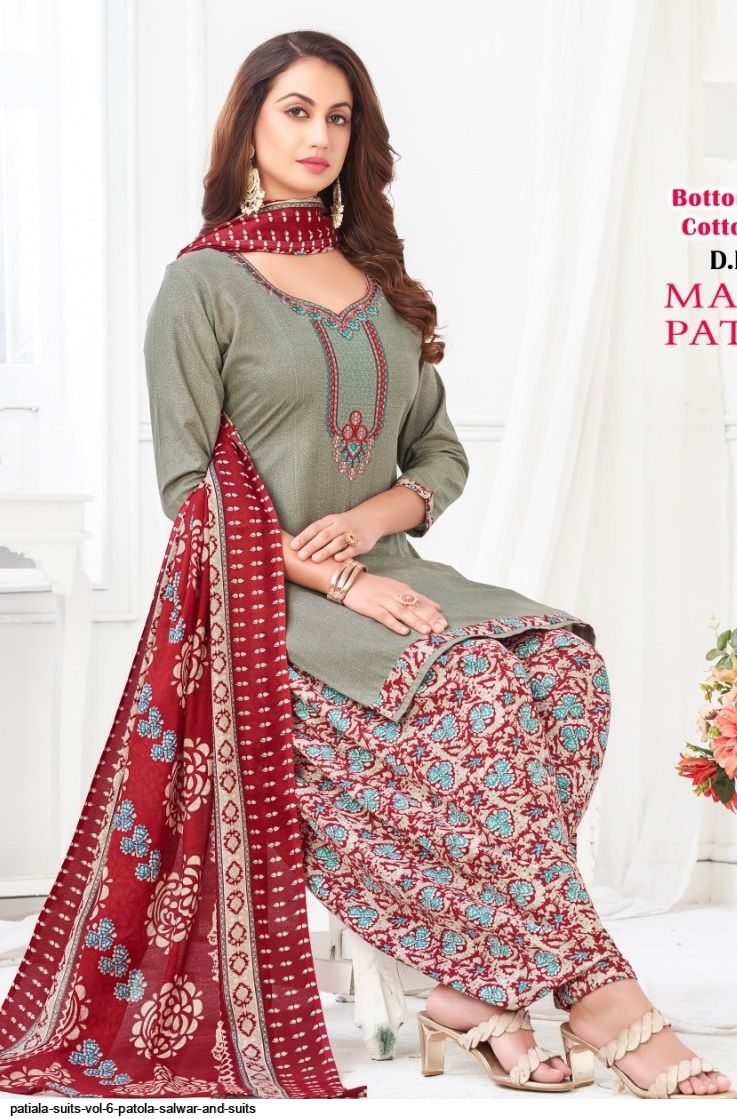 PATIALA SUITS VOL 6 PATOLA SALWAR AND SUITS