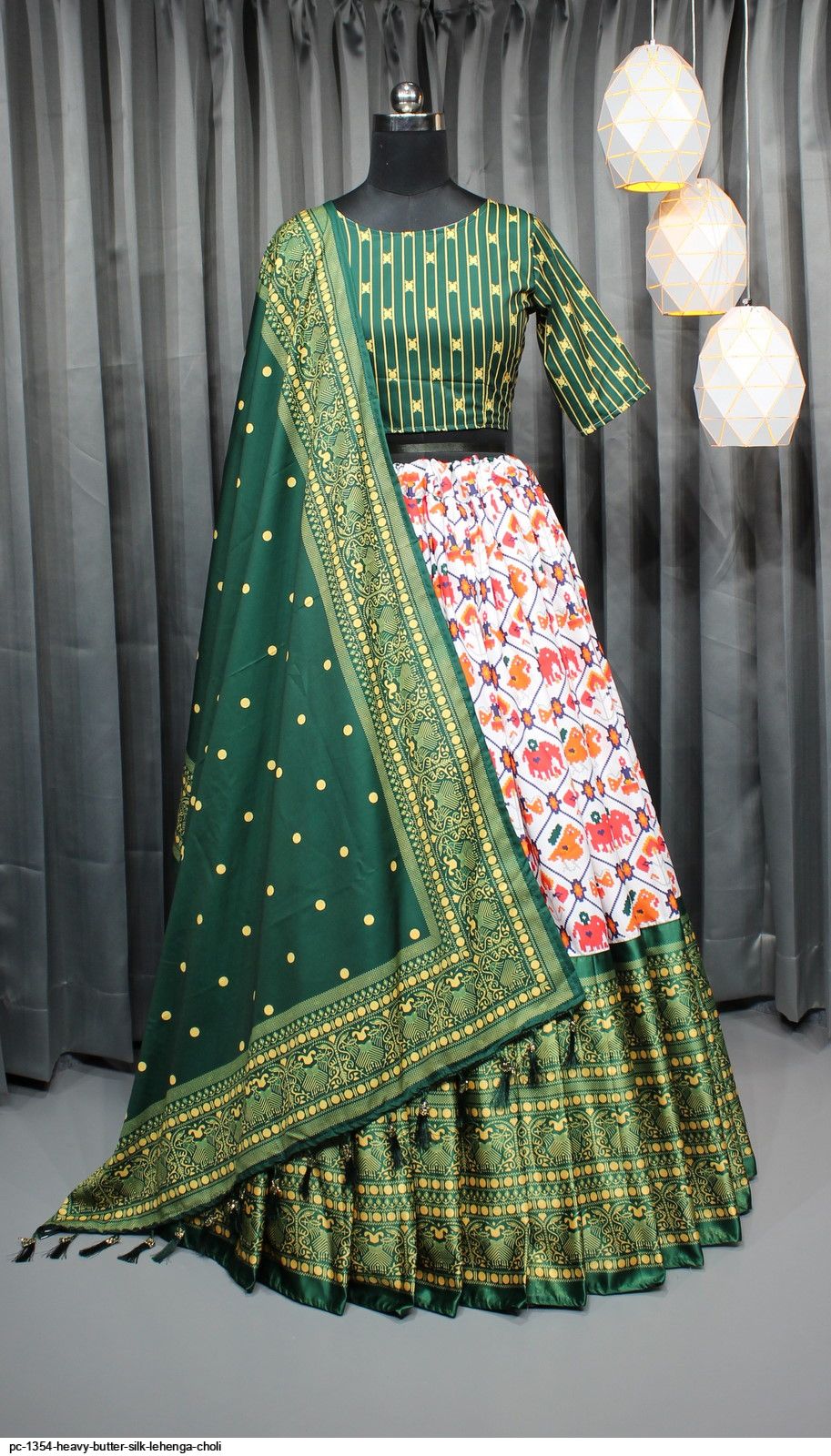 PC 1354 HEAVY BUTTER SILK LEHENGA CHOLI
