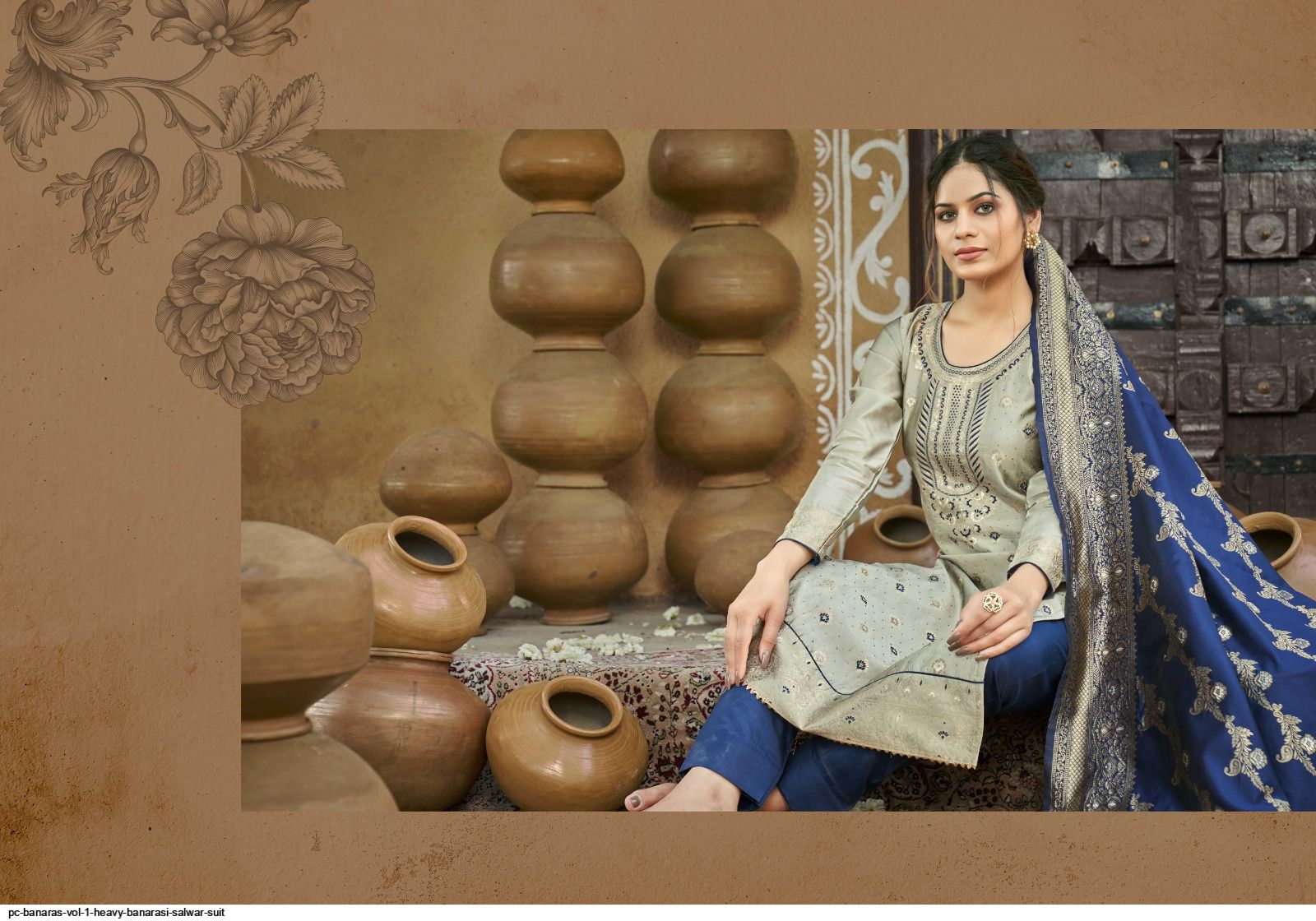 PC BANARAS VOL 1 HEAVY BANARASI SALWAR SUIT