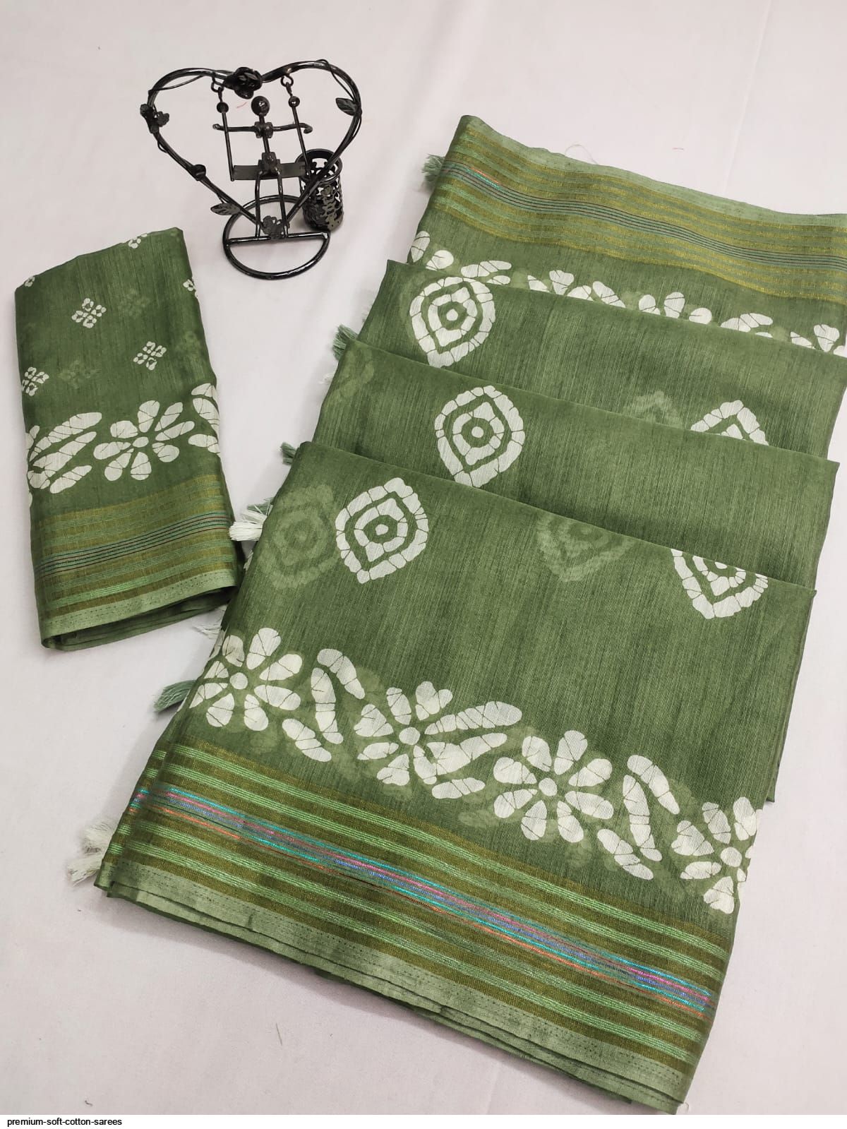 Premium soft Cotton sarees