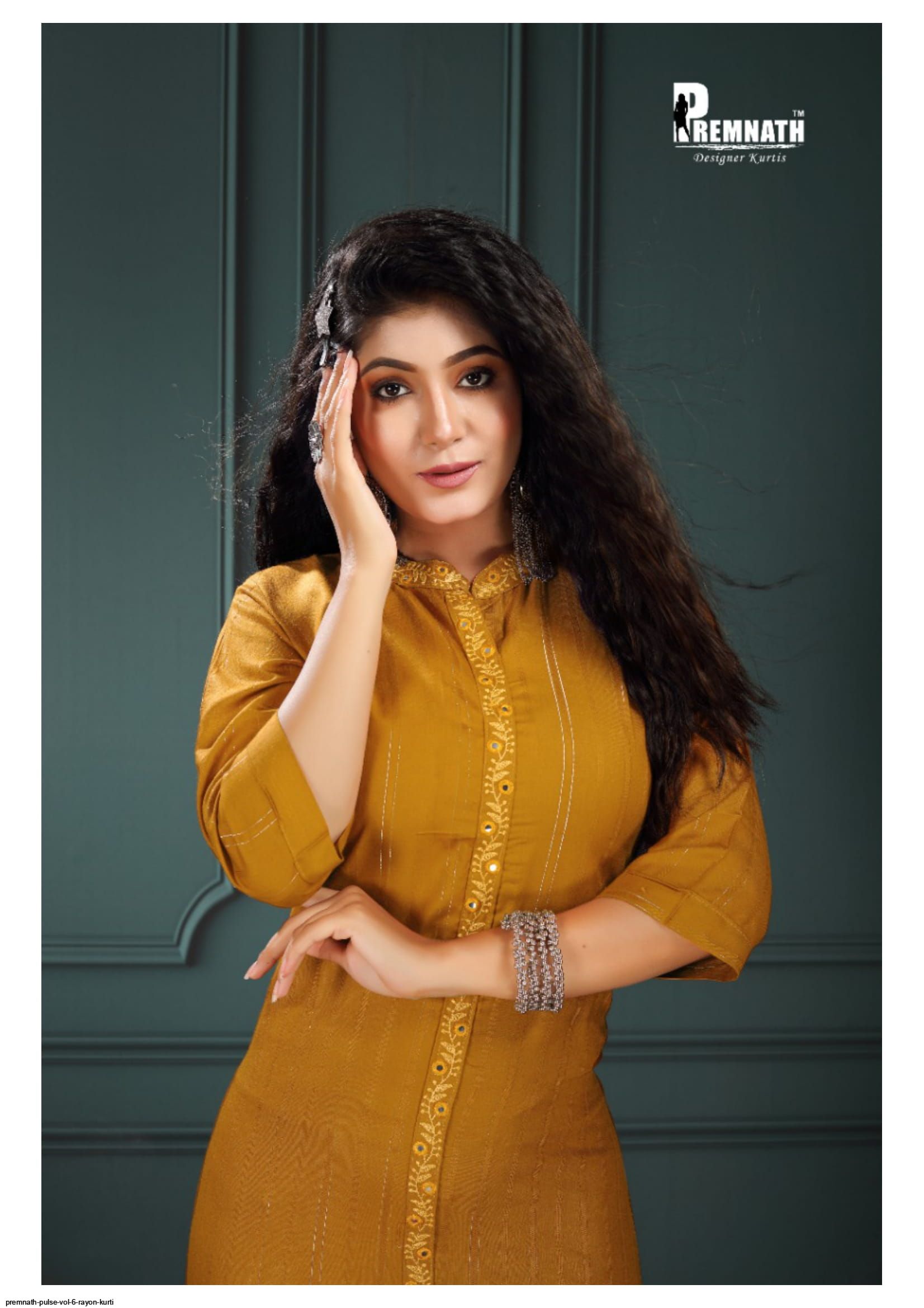premnath PULSE VOL 6 RAYON kurti