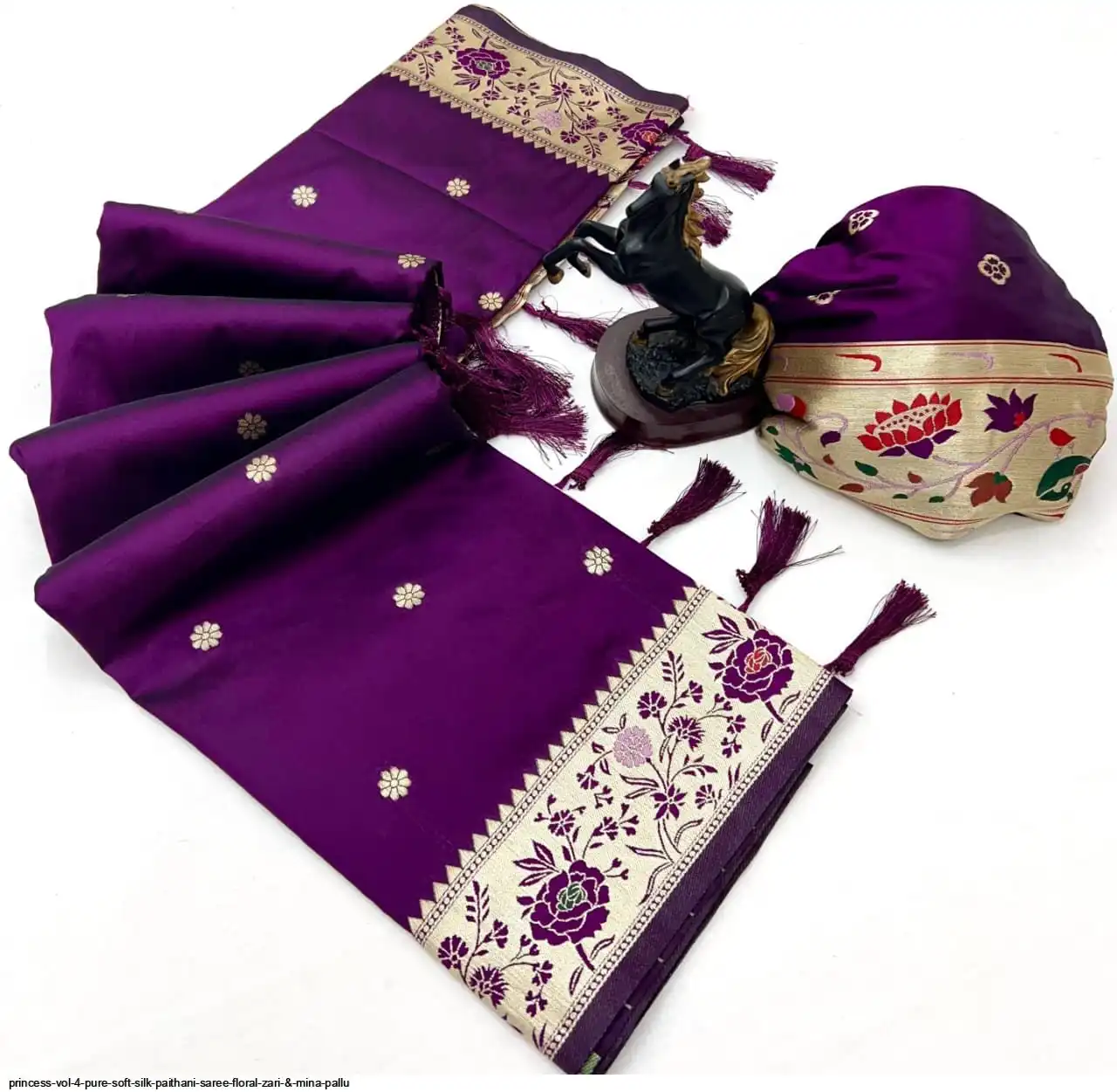 Princess-Vol-4 Paithani Saree Wholesale | Pure Soft Silk