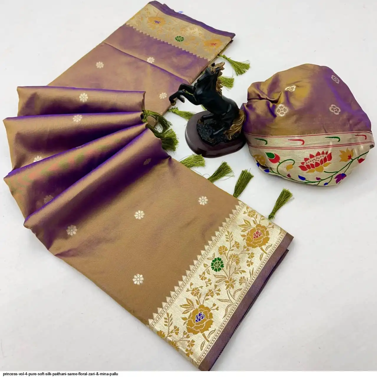 Princess-Vol-4 Paithani Saree Wholesale | Pure Soft Silk