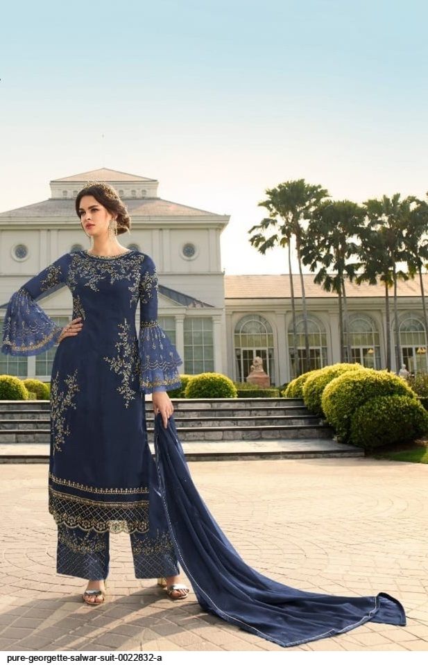 PURE GEORGETTE SALWAR SUIT 0022832
