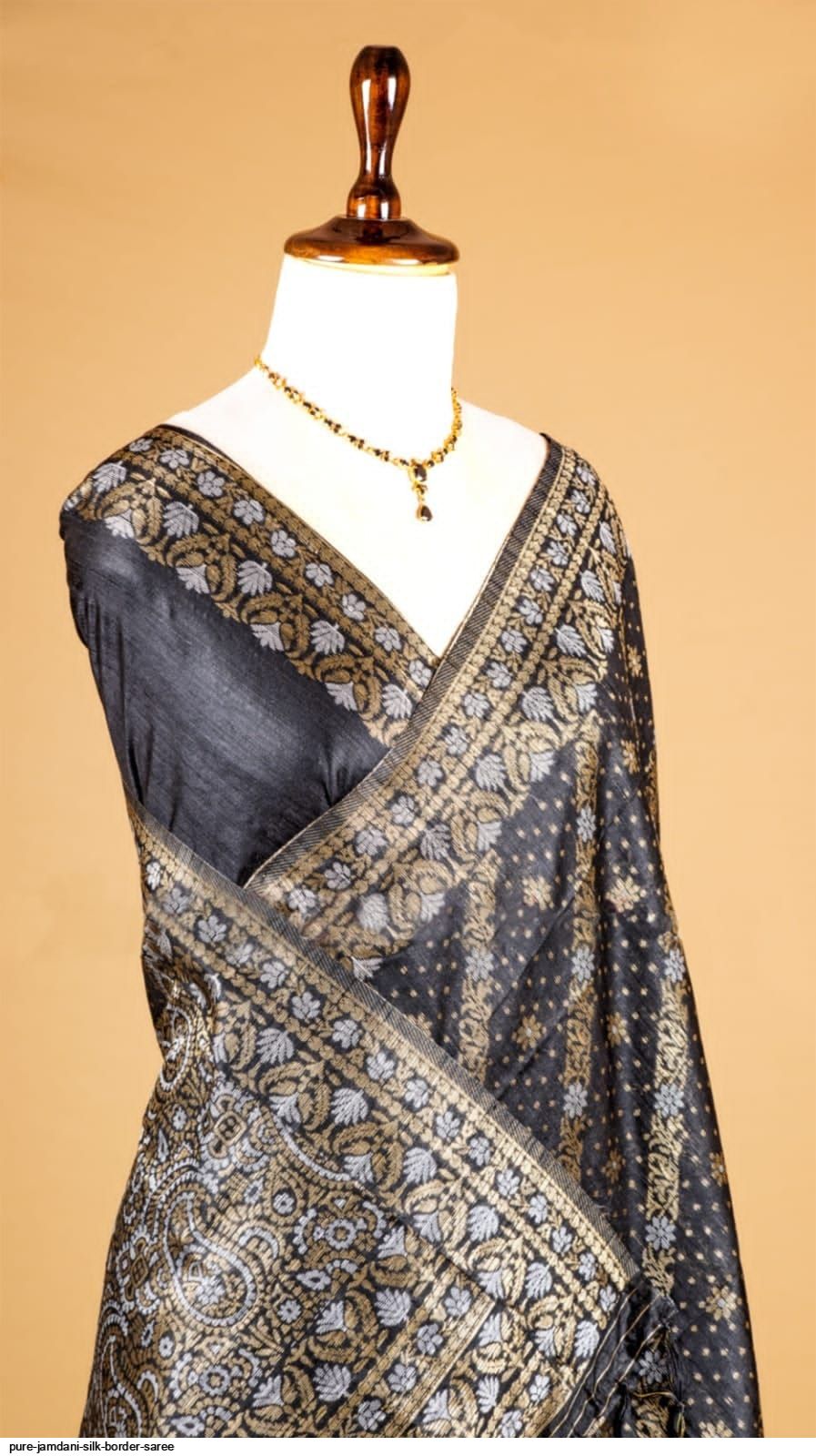 PURE JAMDANI silk border saree