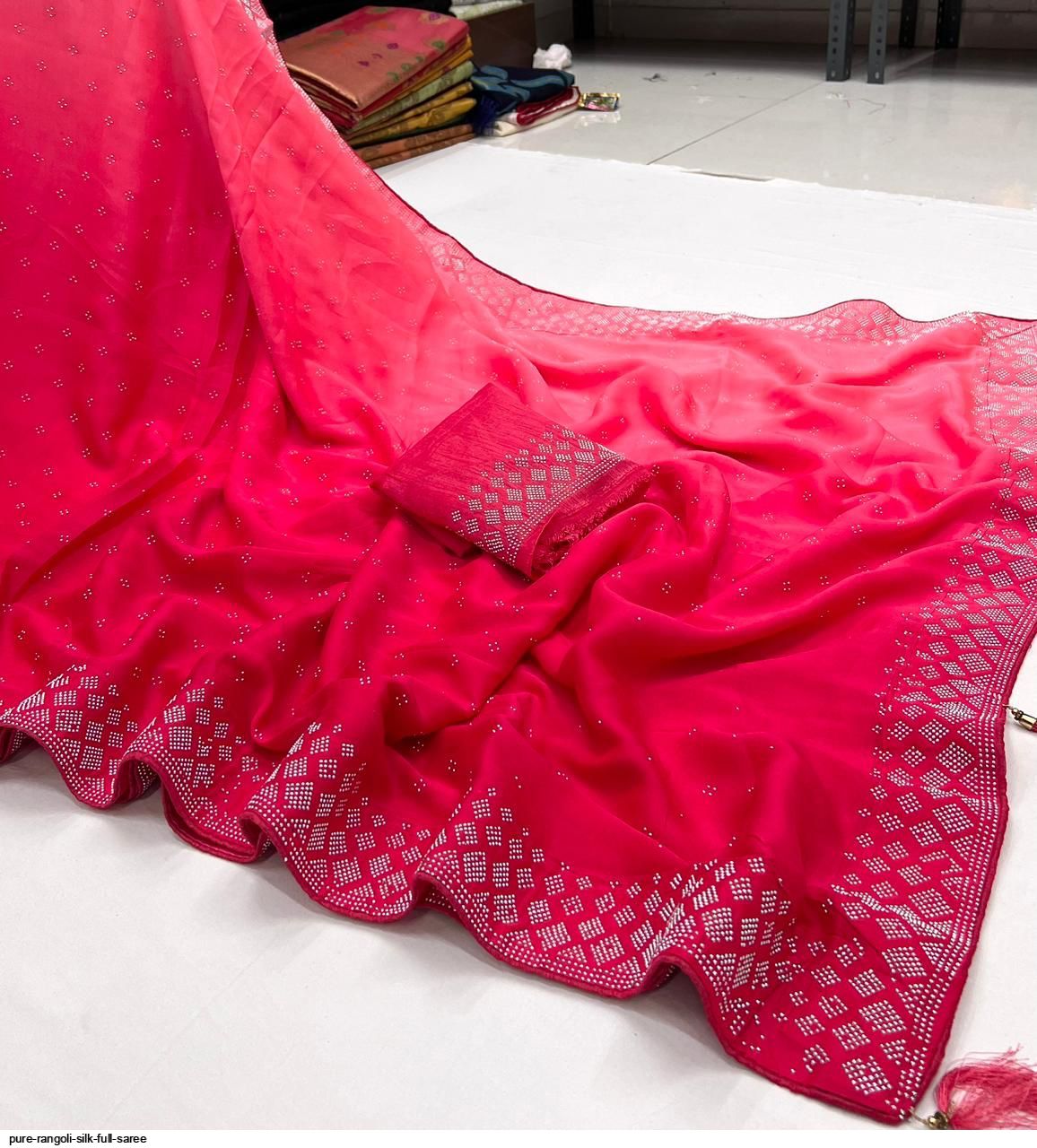 PURE RANGOLI SILK FULL SAREE
