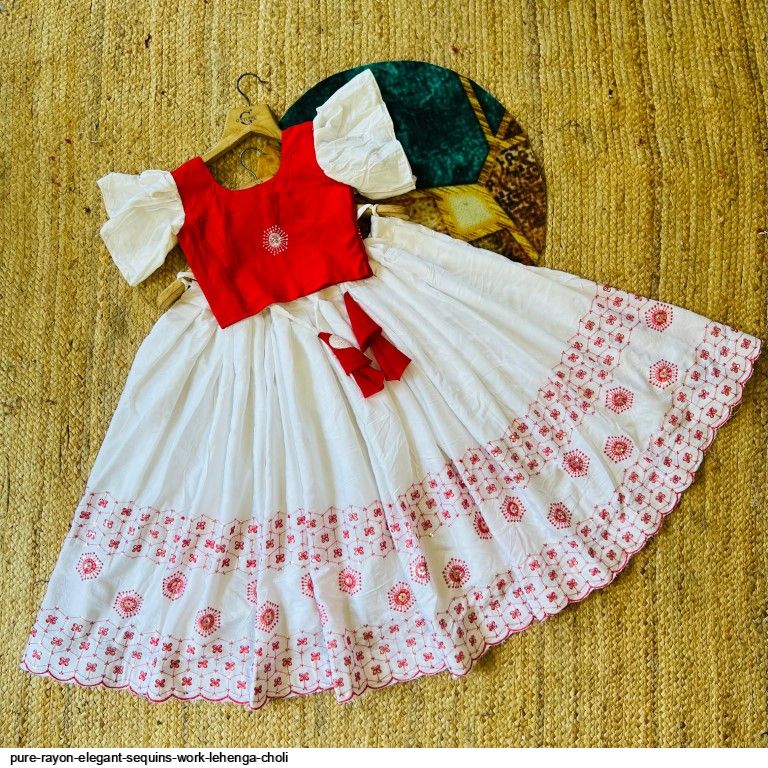 pure rayon elegant sequins work lehenga choli