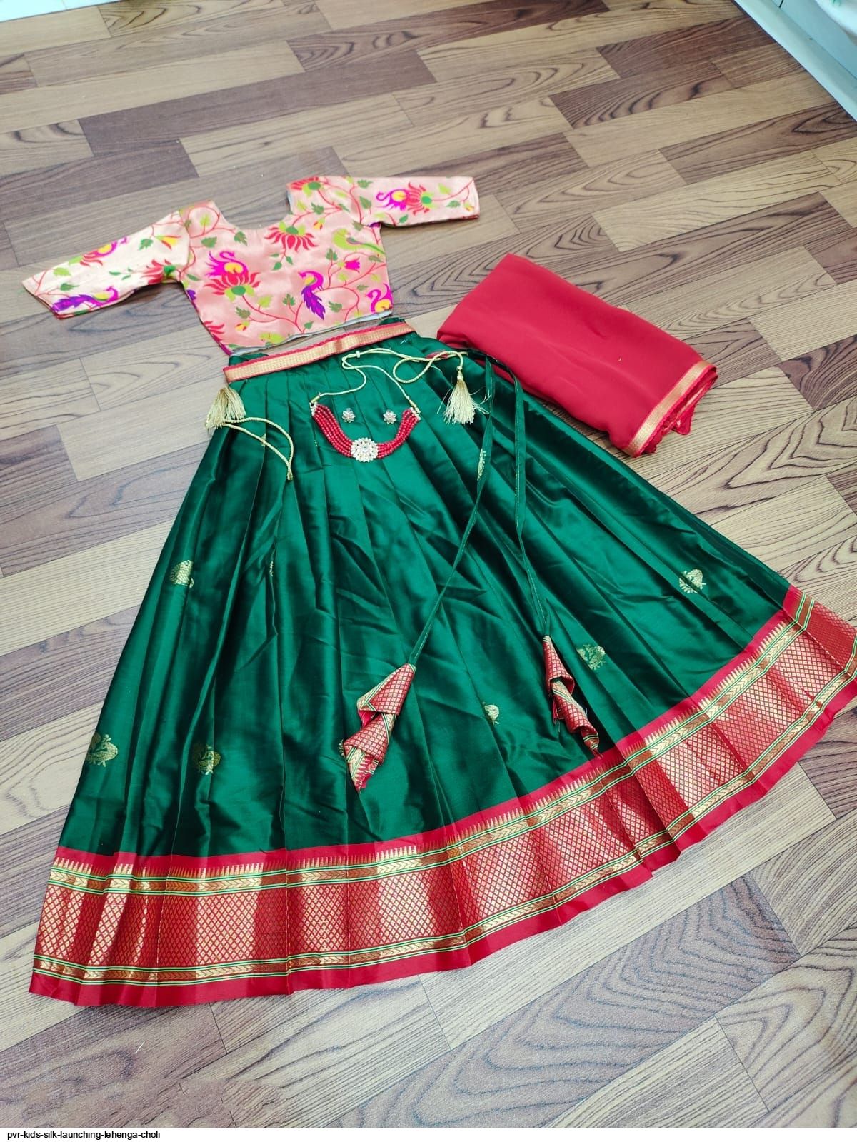 PVR KIDS SILK LAUNCHING LEHENGA CHOLI