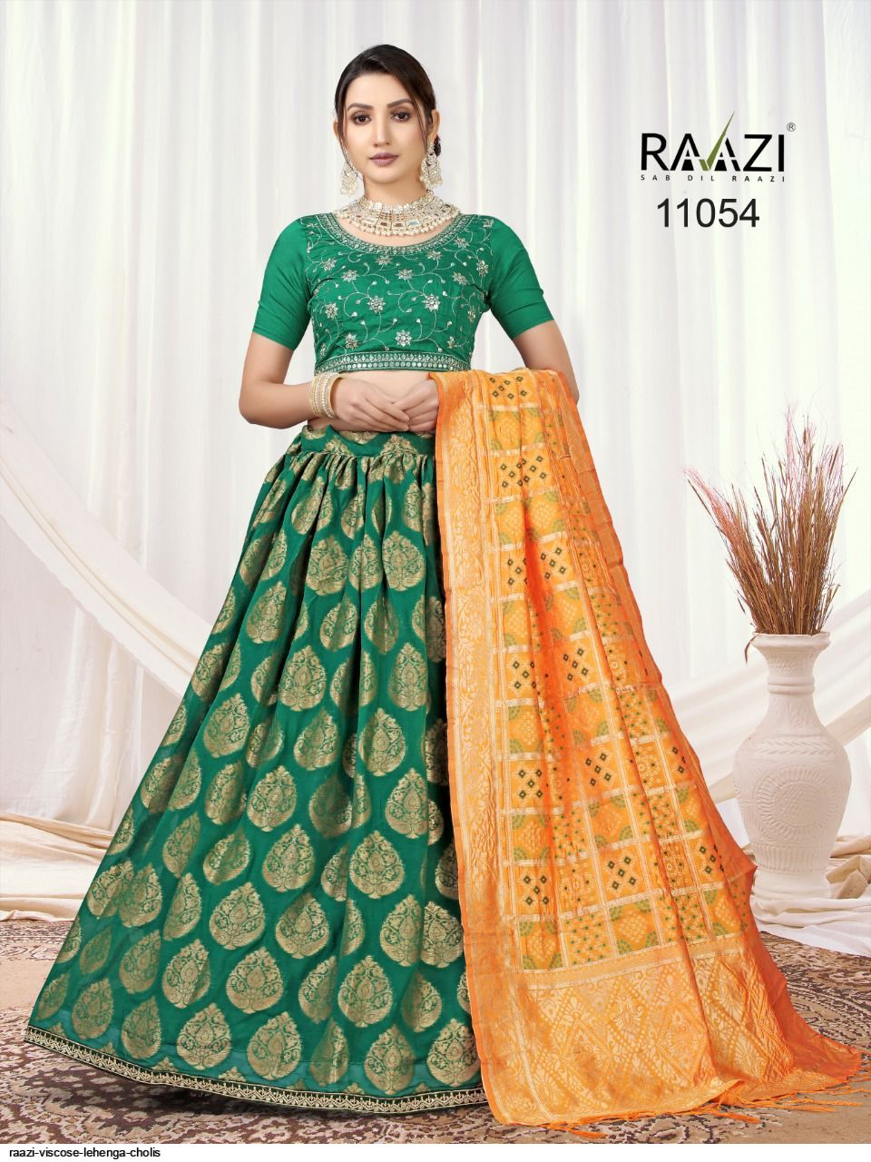 RAAZI VISCOSE LEHENGA CHOLIS