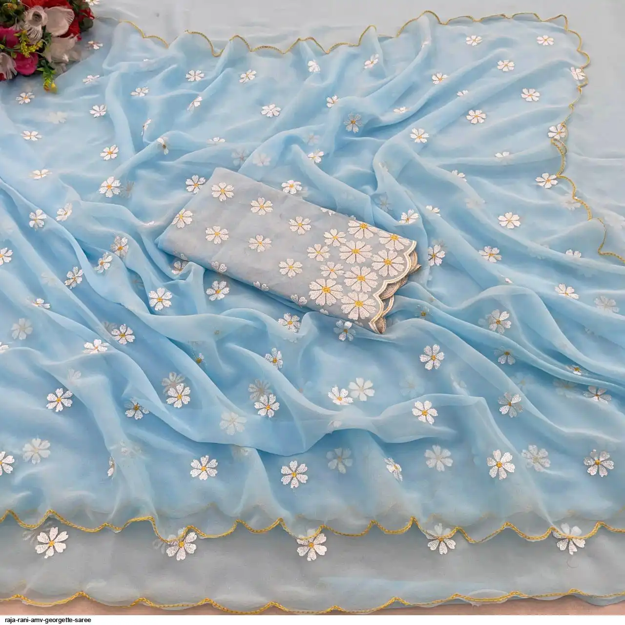 RAJA RANI AMV GEORGETTE SAREE