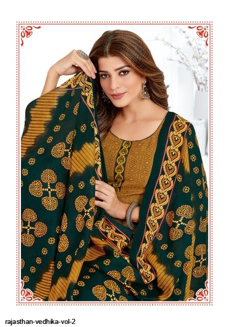 rajasthan-vedhika-vol-2-Pure Cotton dress-material