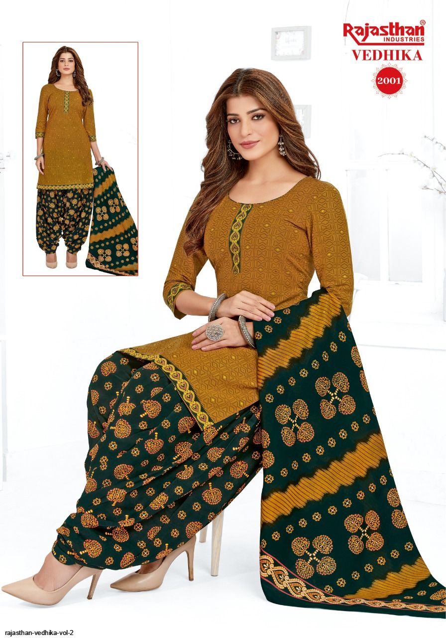 rajasthan-vedhika-vol-2-Pure Cotton dress-material