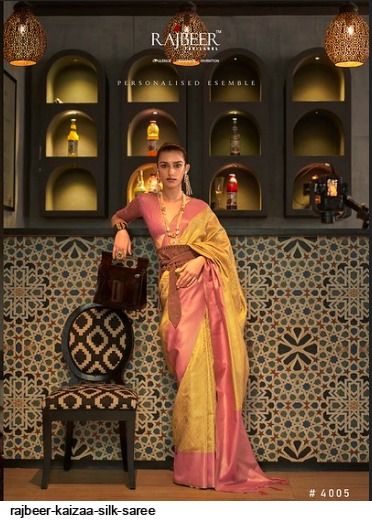 RAJBEER KAIZAA SILK saree