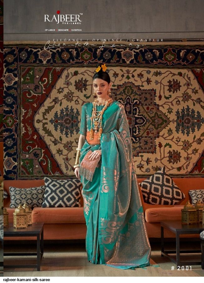 RAJBEER KAMANI SILK saree