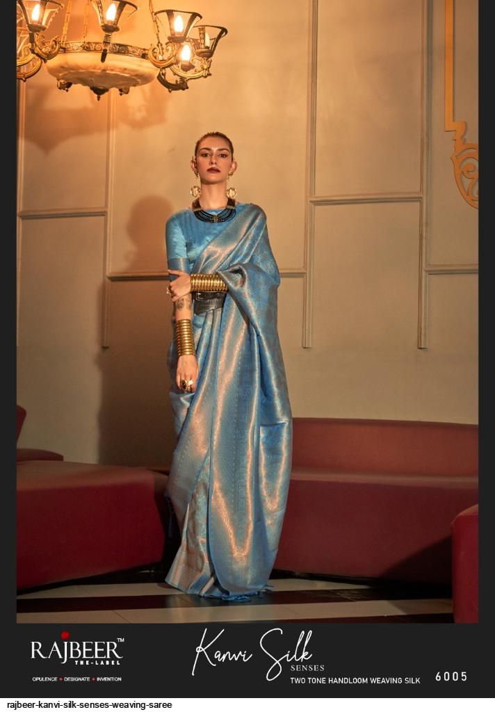 RAJBEER KANVI SILK SENSES WEAVING SAREE