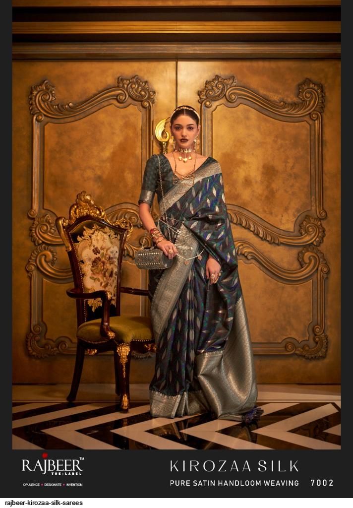RAJBEER KIROZAA SILK SAREES