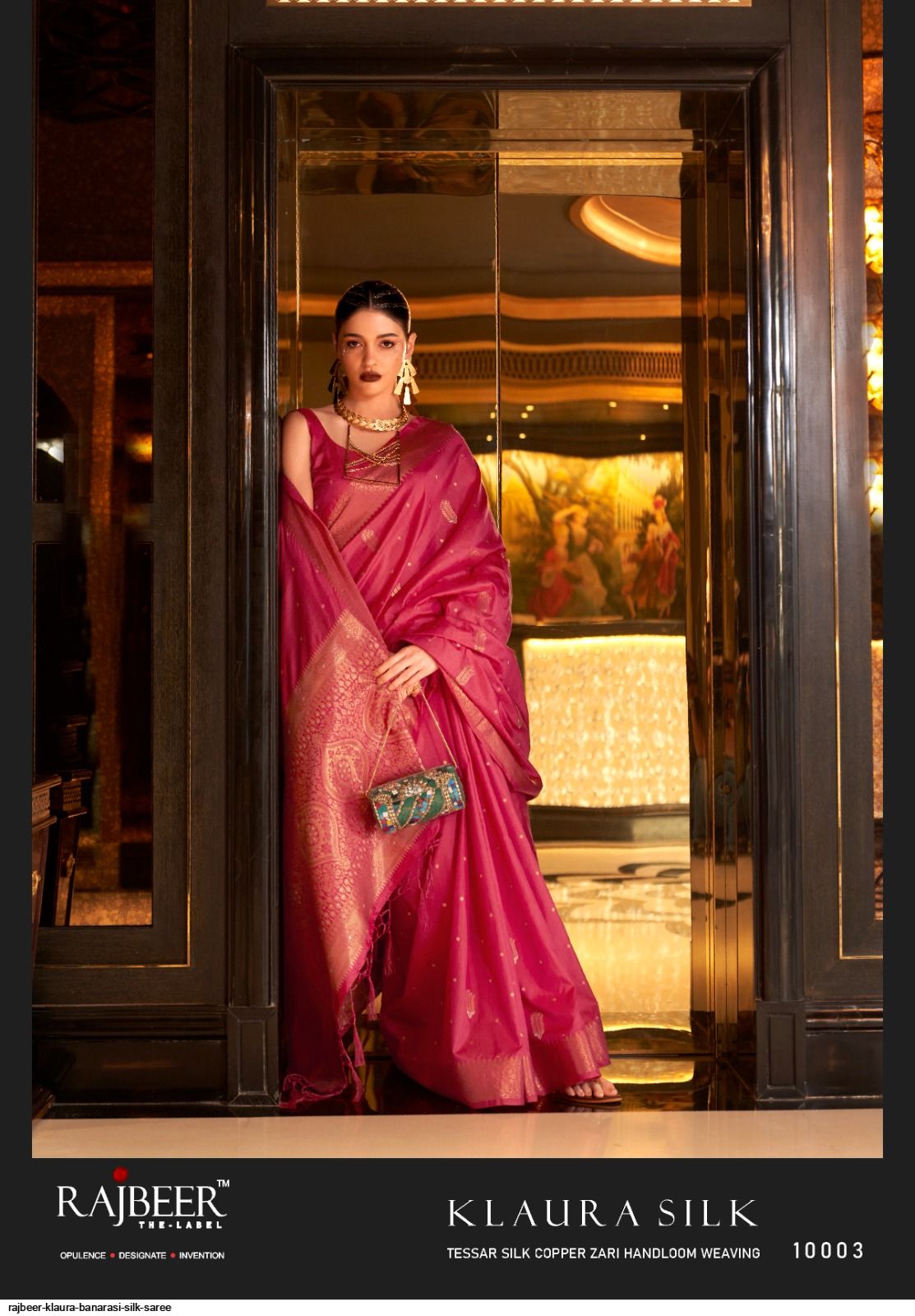 RAJBEER KLAURA BANARASI SILK SAREE