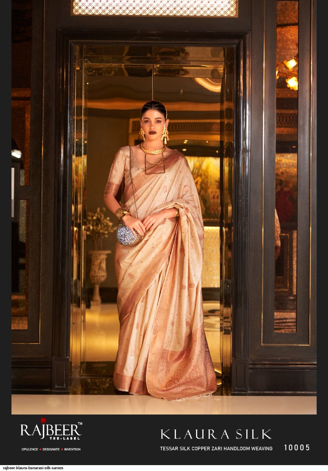 RAJBEER KLAURA Banarasi Silk sarees