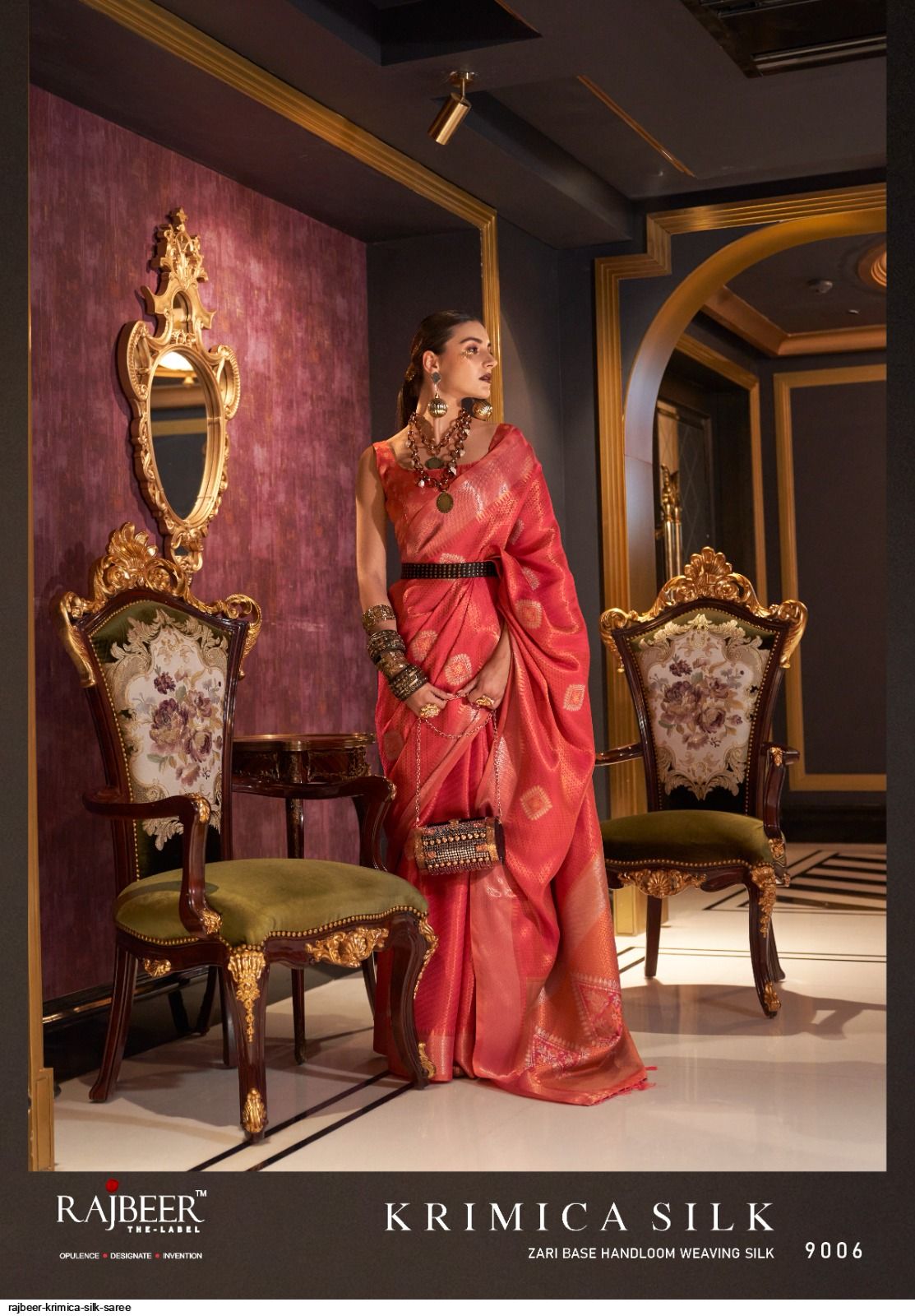 RAJBEER KRIMICA SILK SAREE