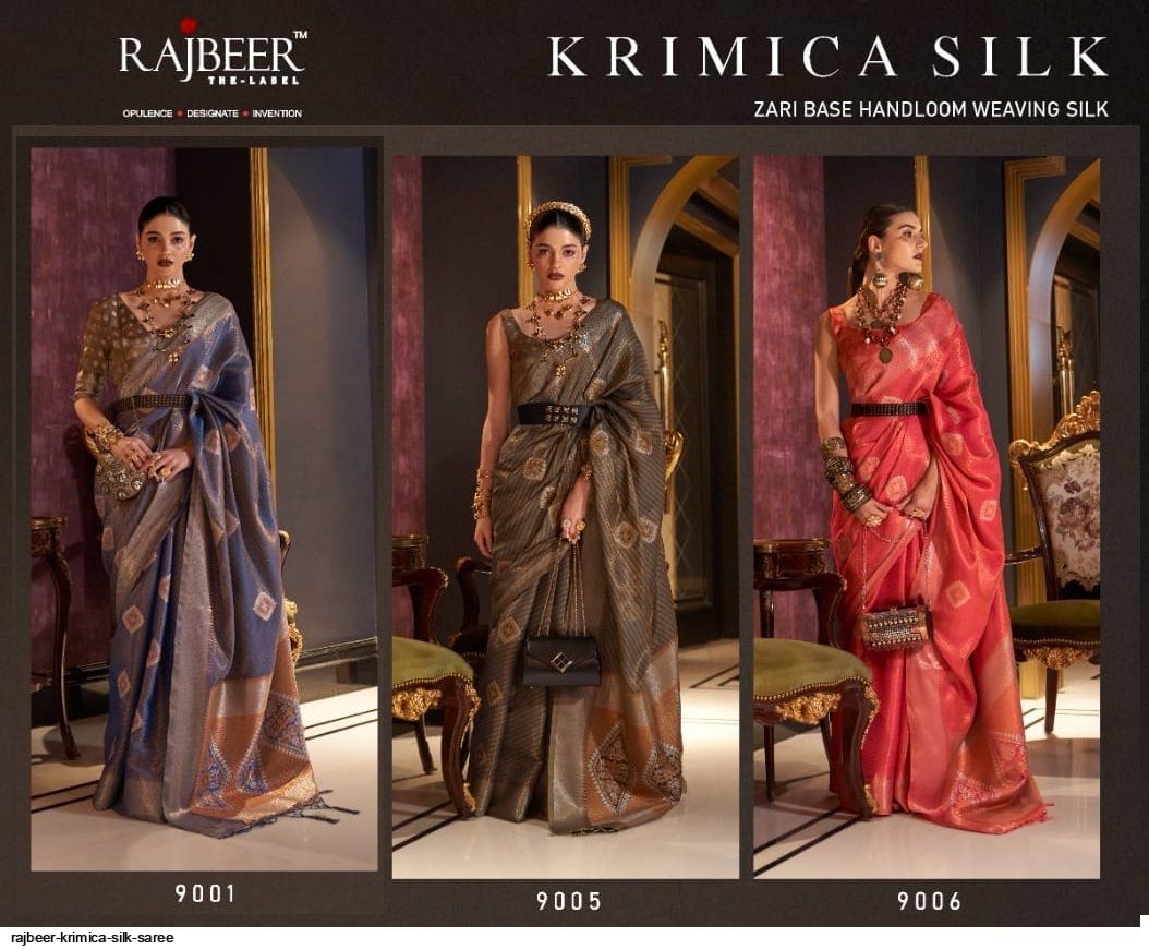 RAJBEER KRIMICA SILK SAREE
