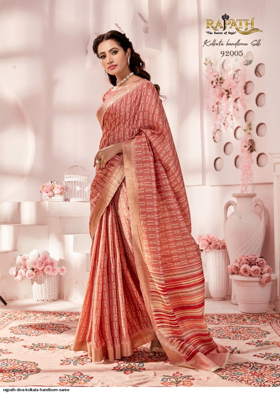 Rajpath Diva Kolkata Handloom saree