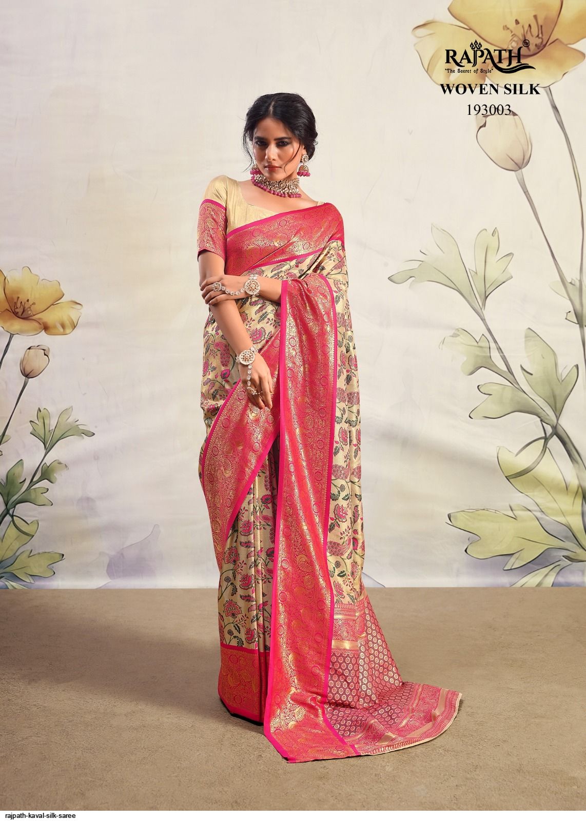 RajPath Kaval Silk saree
