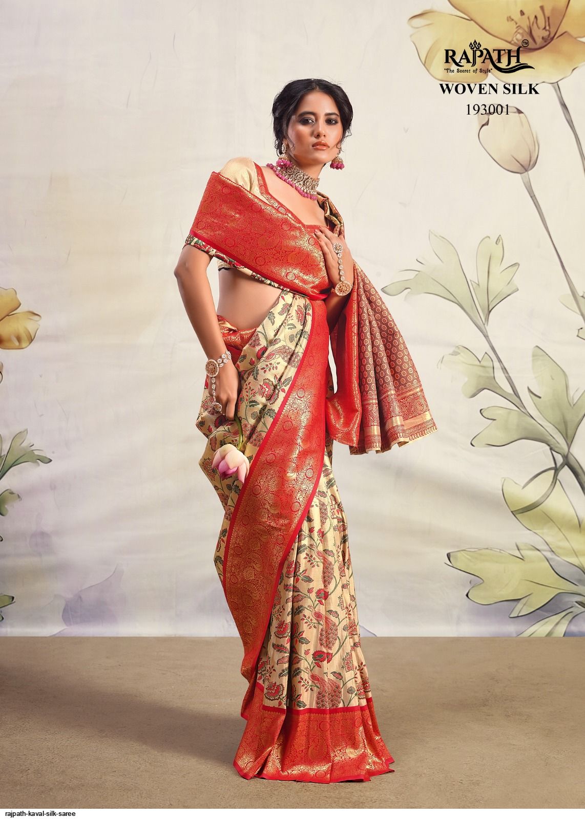 RajPath Kaval Silk saree