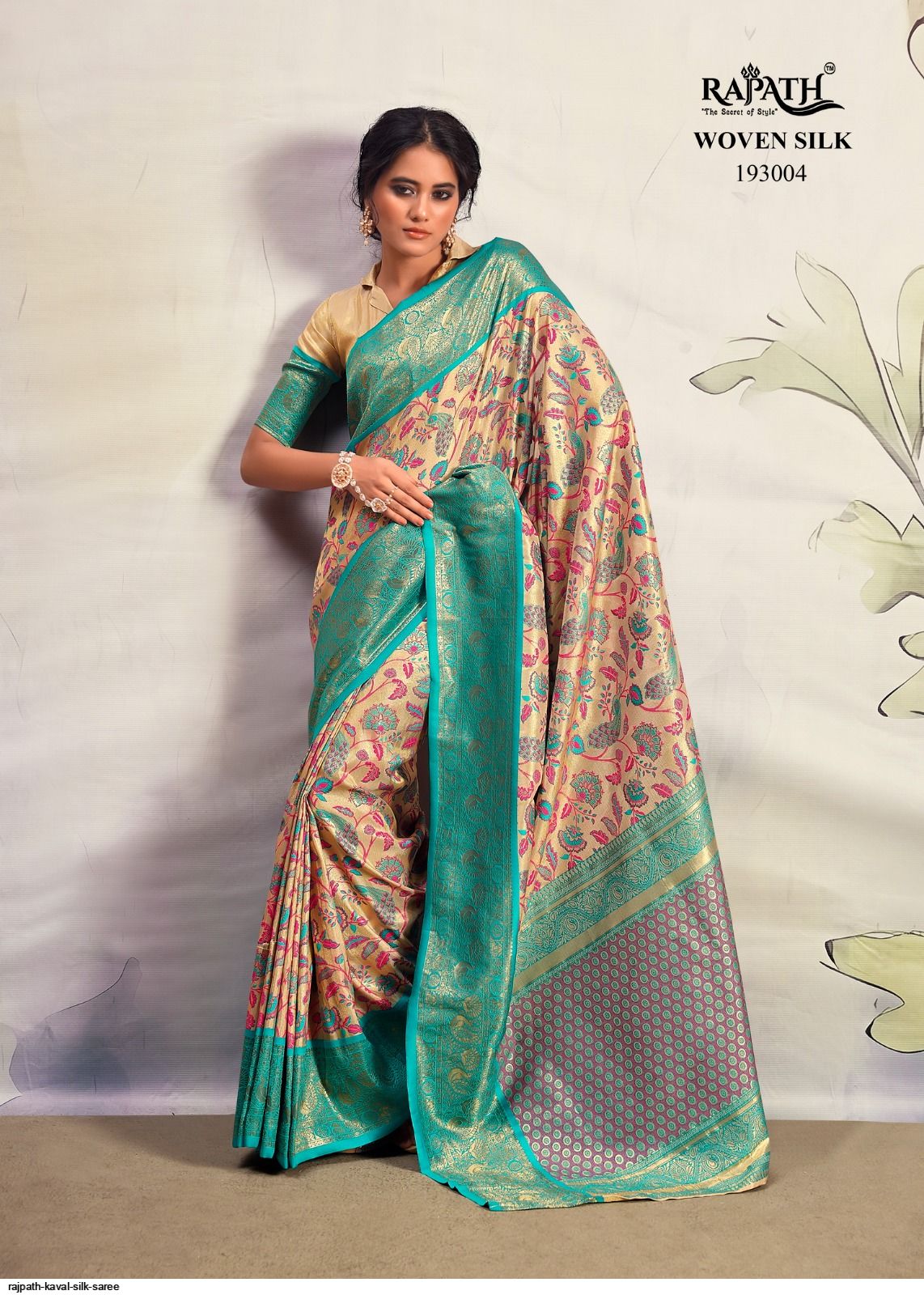 RajPath Kaval Silk saree
