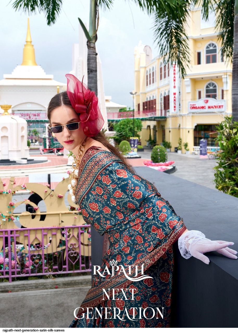 RajPath Next Generation Satin Silk sarees