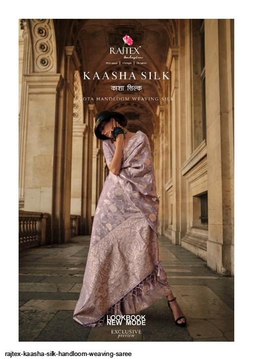 RAJTEX KAASHA SILK HANDLOOM WEAVING SAREE