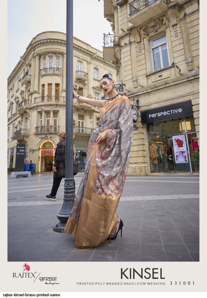 RAJTEX KINSEL BRASO PRINTED SAREE