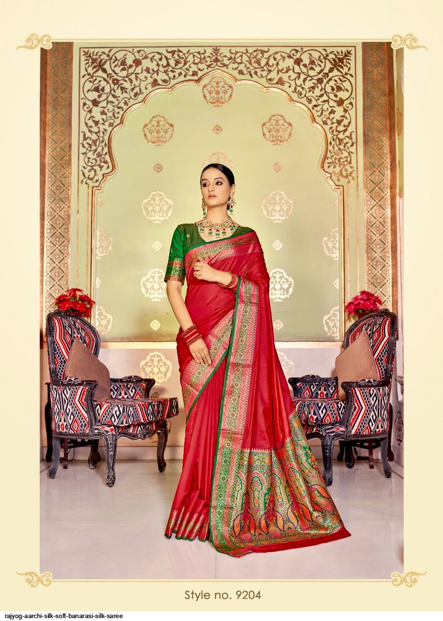 RAJYOG AARCHI SILK SOFT BANARASI SILK SAREE