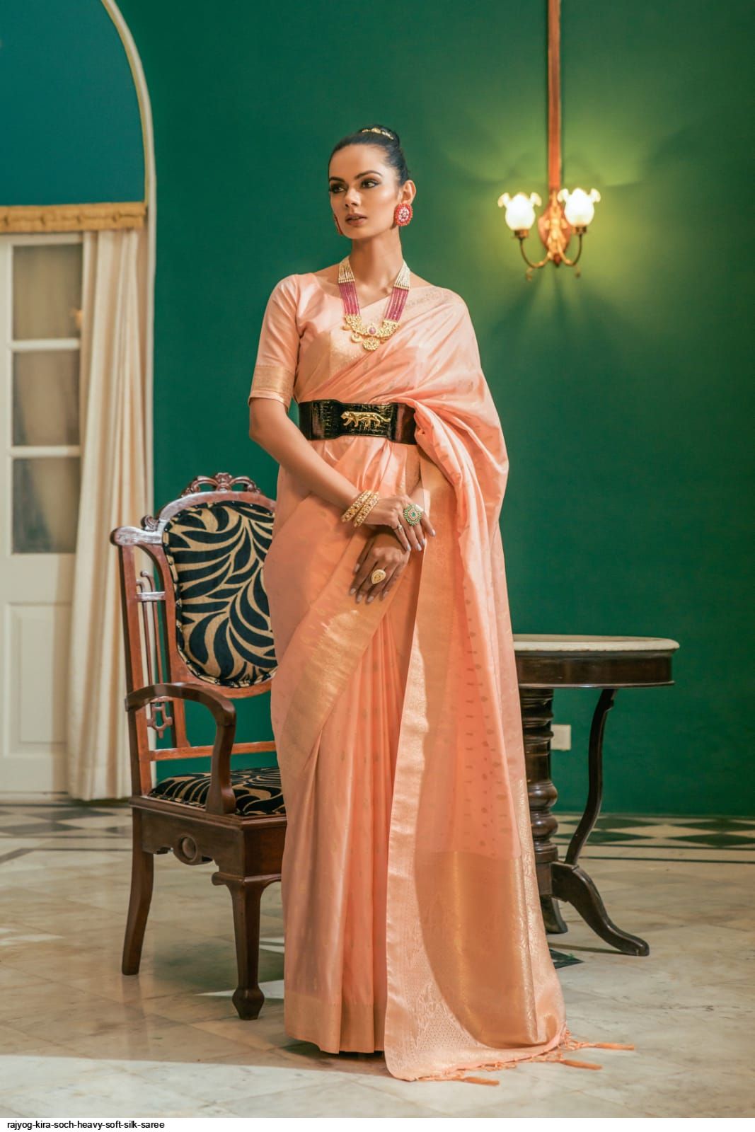 RAJYOG KIRA SOCH HEAVY SOFT SILK SAREE