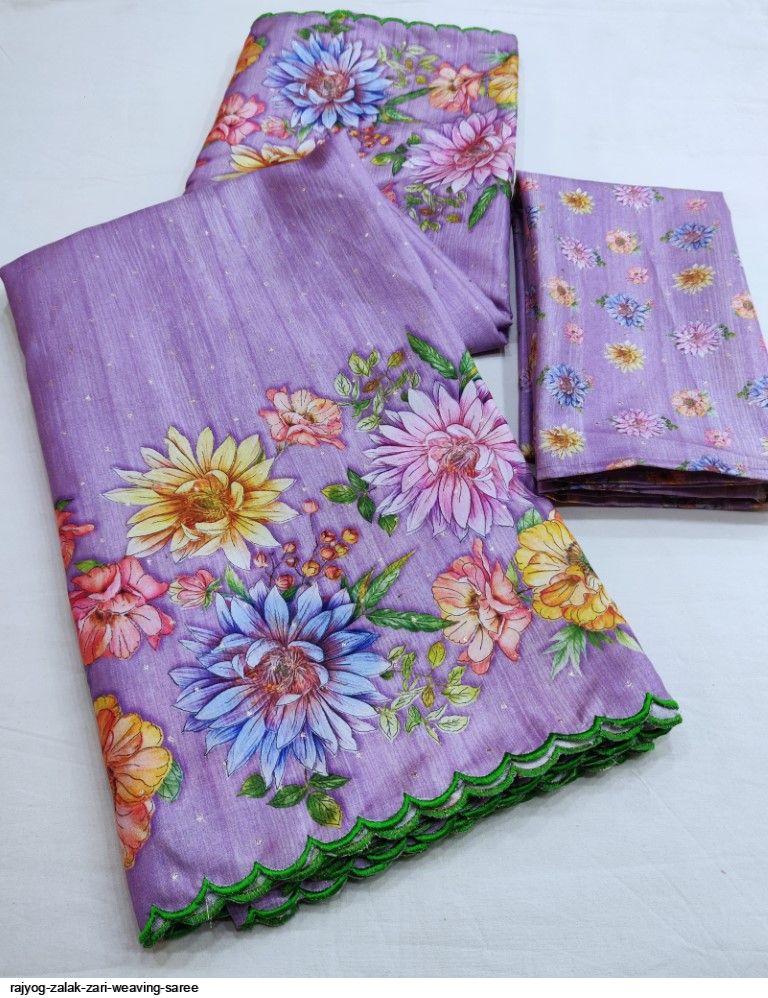 rajyog Zalak Zari weaving saree