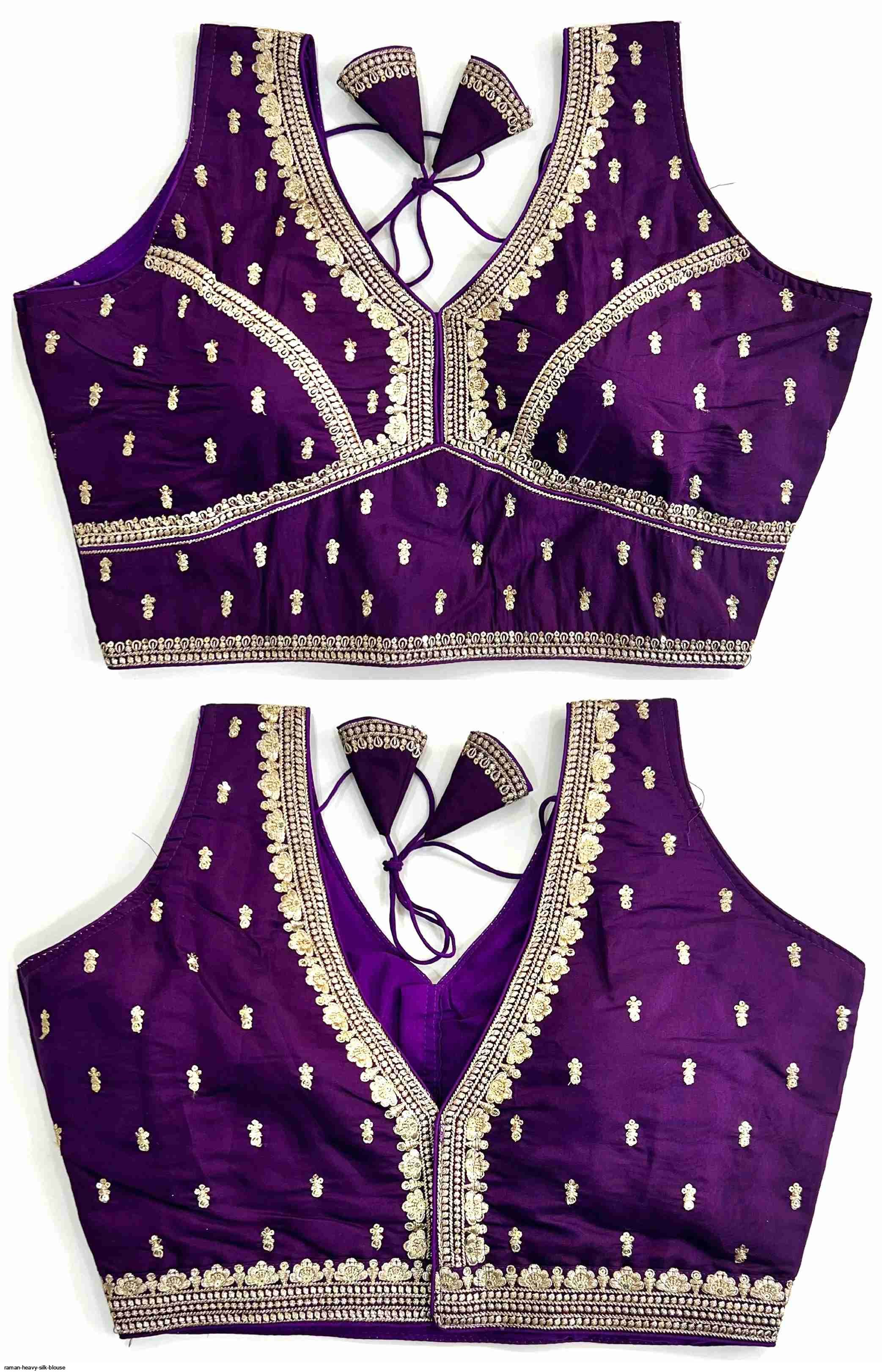 RAMAN heavy silk blouse