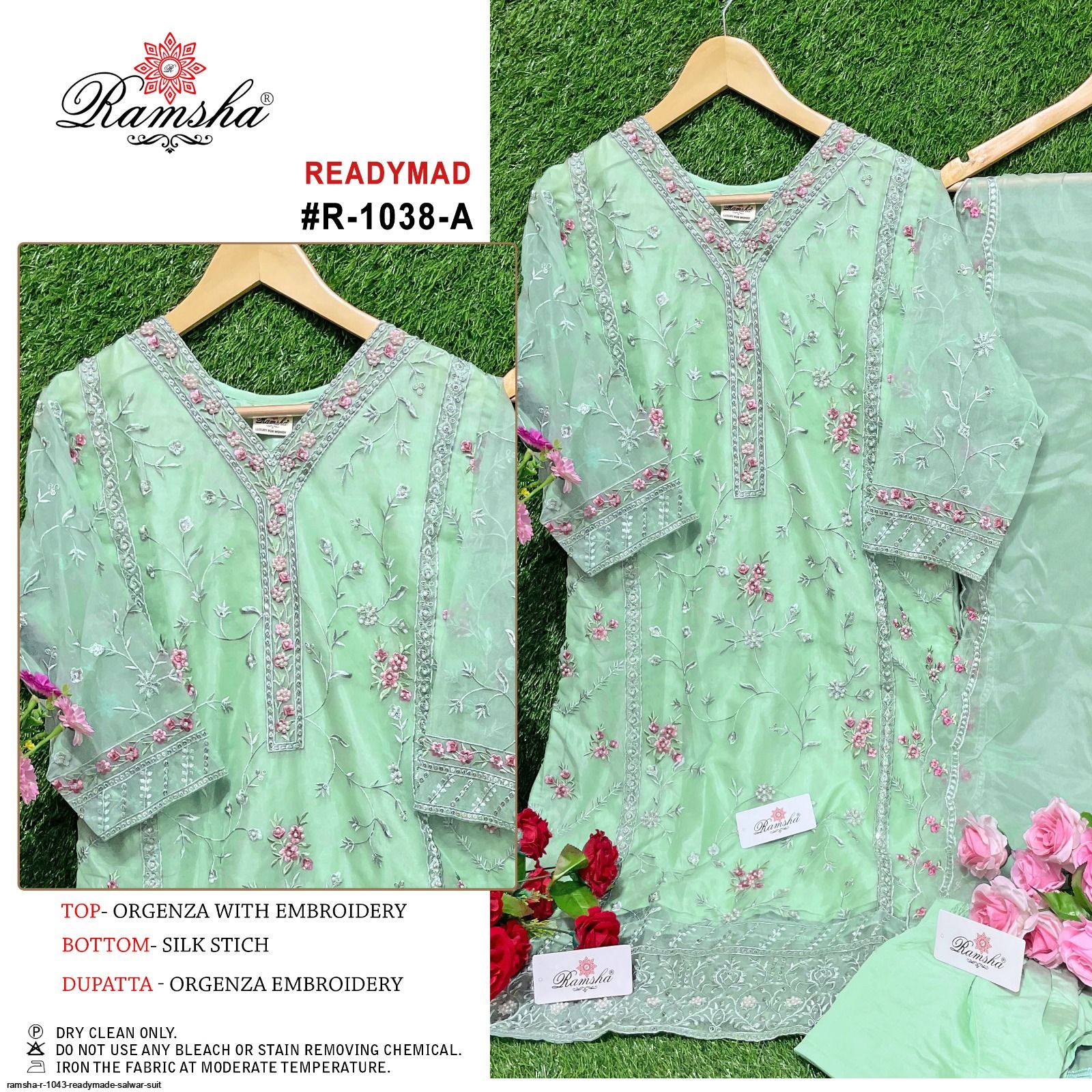 RAMSHA R 1043 READYMADE SALWAR SUIT