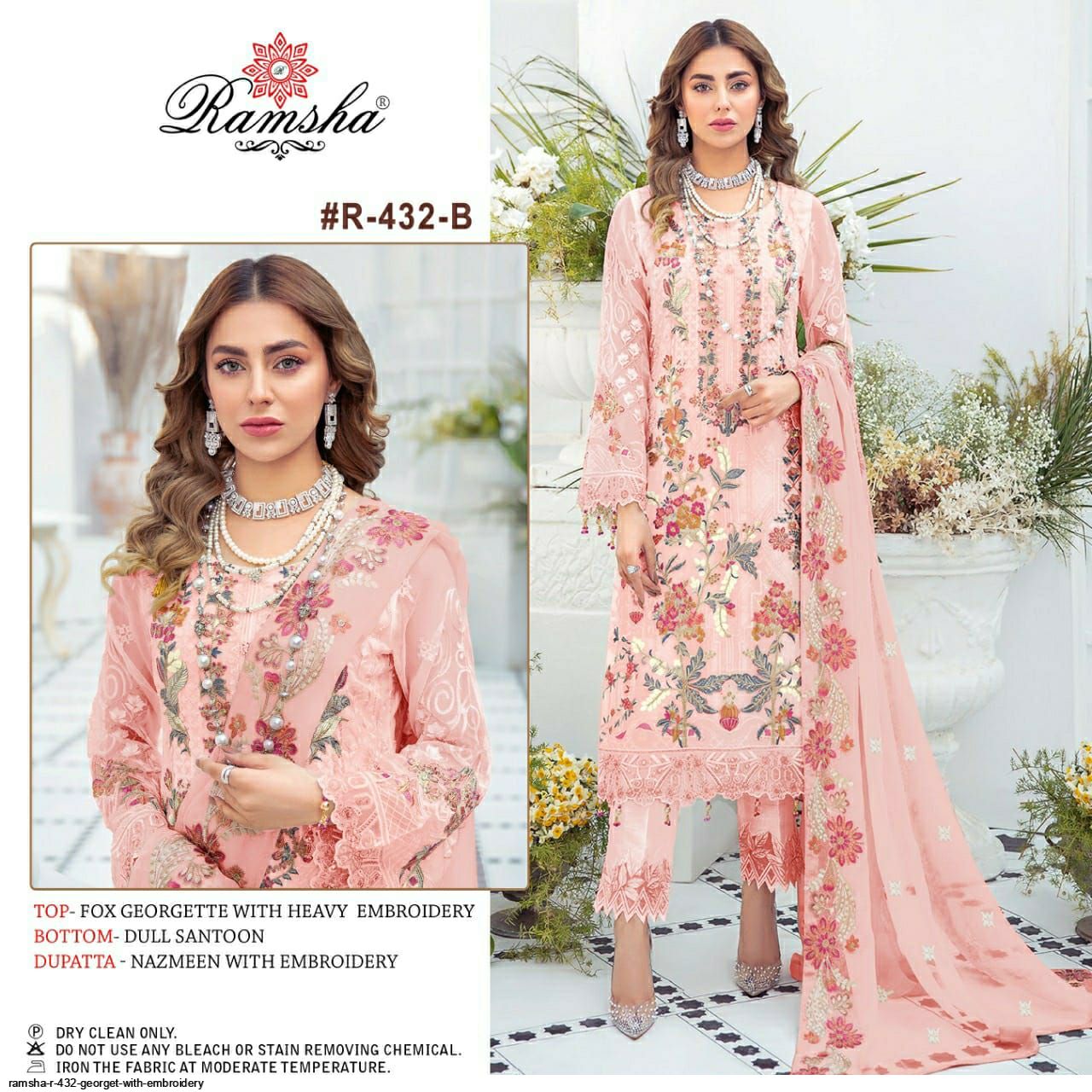 ramsha-r-432-georget-with embroidery