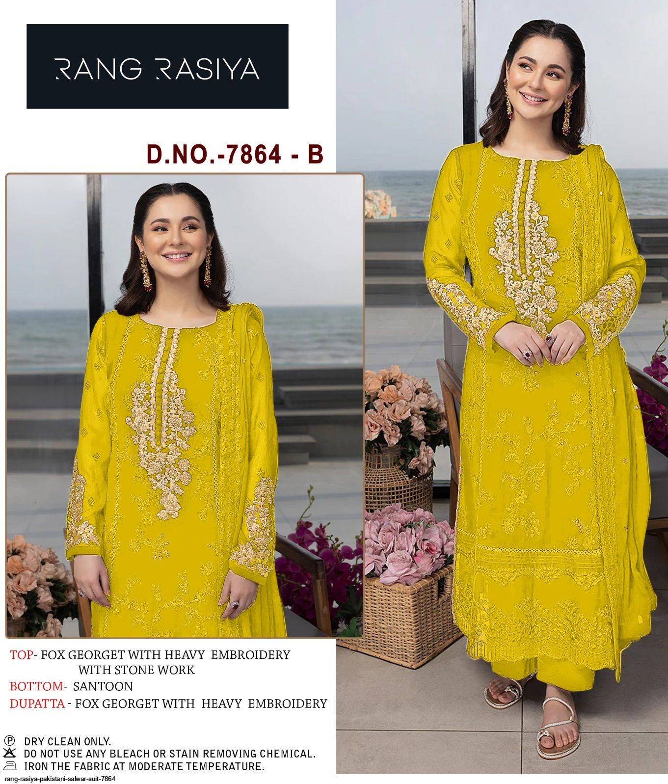 RANG RASIYA PAKISTANI SALWAR SUIT 7864