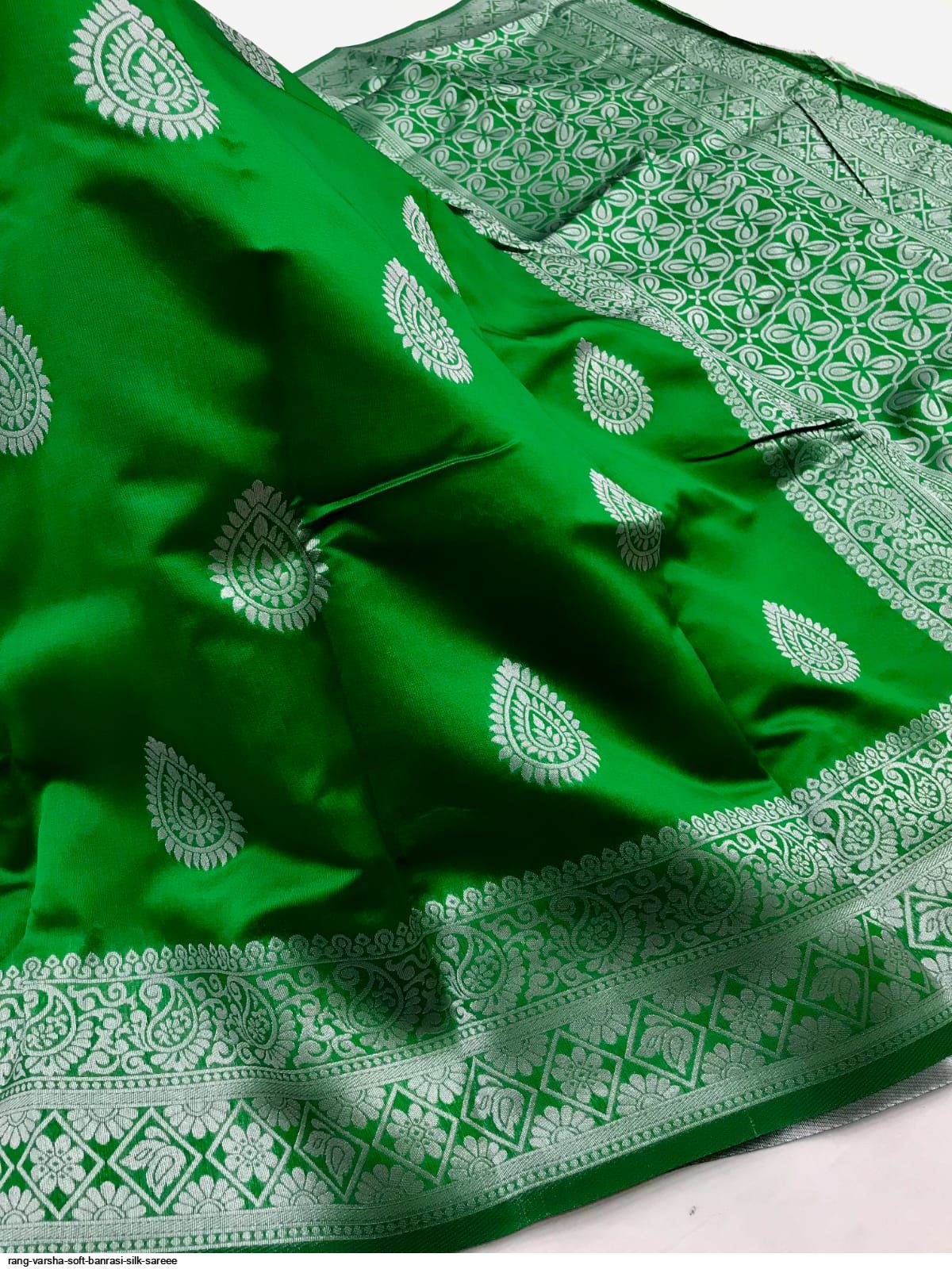 RANG VARSHA SOFT BANRASI SILK SAREEE