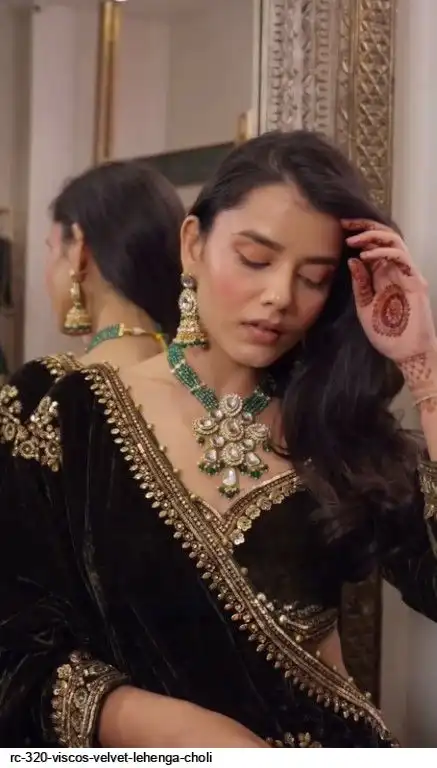 RC 320 Viscos velvet lehenga choli